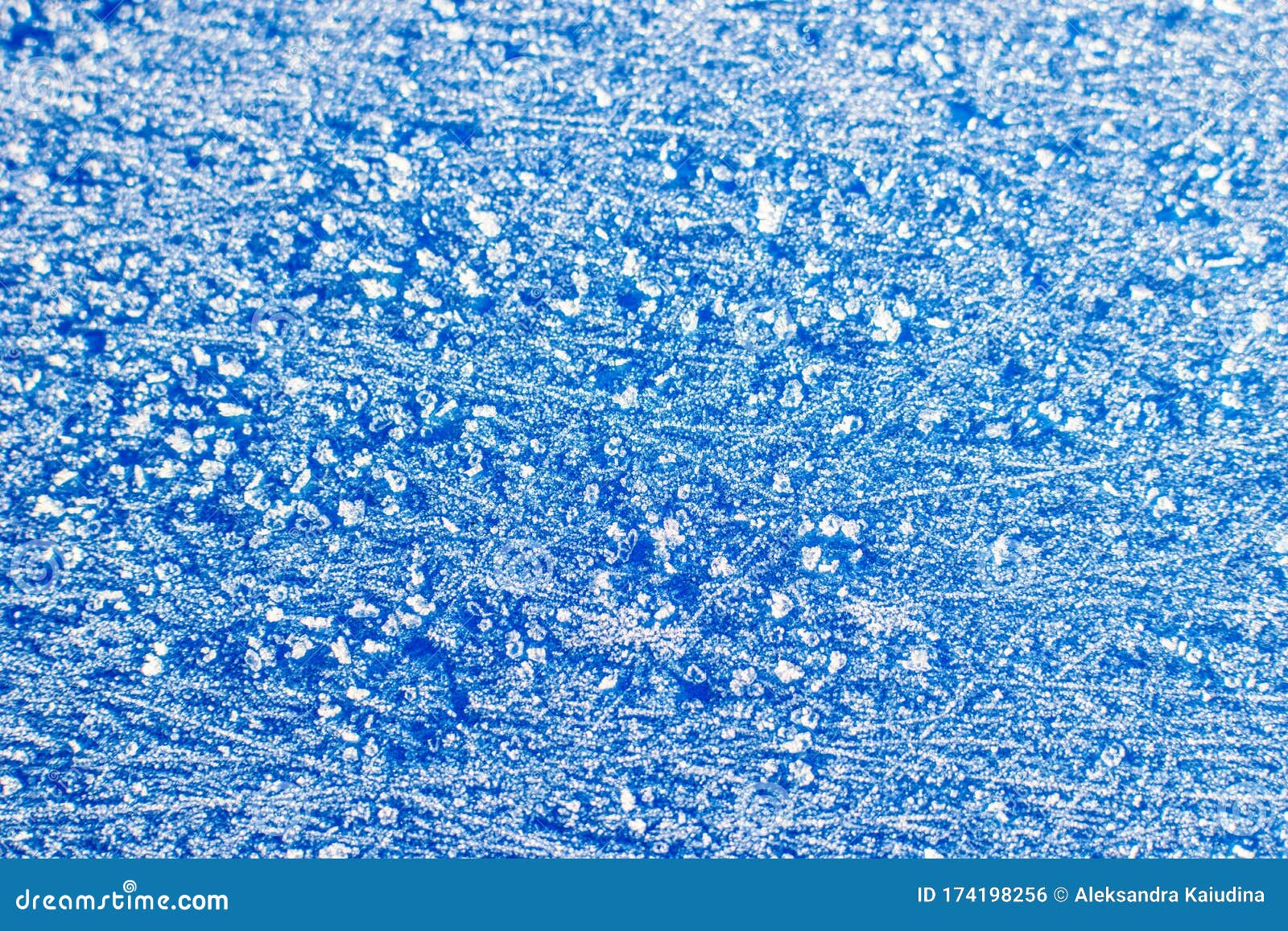 Blue snowy surface stock photo. Image of bright, cool - 174198256