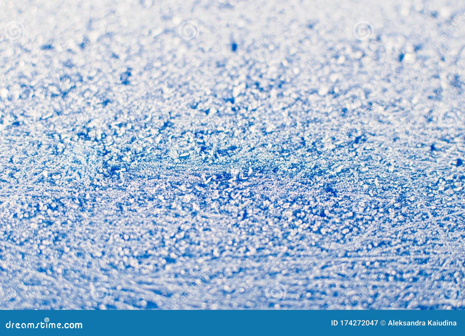Blue snowy surface stock image. Image of climate, frost - 174272047
