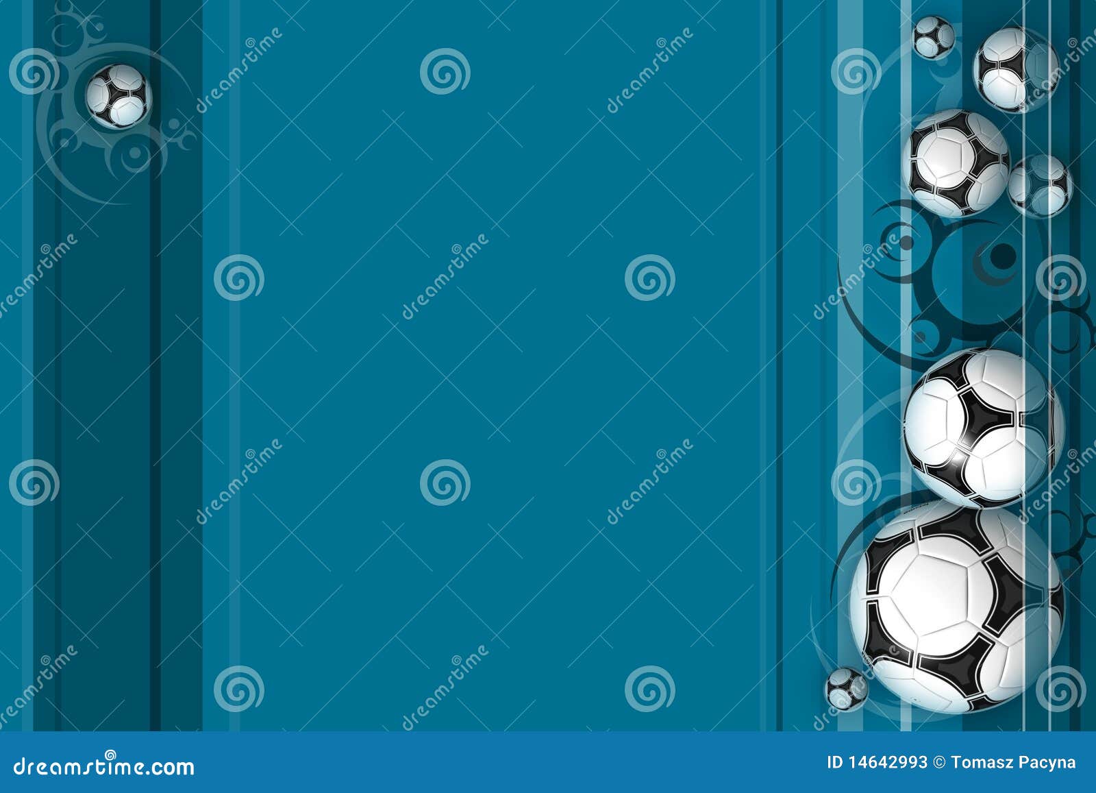 Blue Soccer Background Royalty-Free Stock Photography | CartoonDealer ...