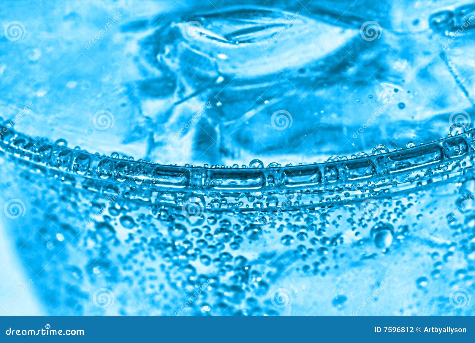 Blue Soda stock photo. Image of blue, thirst, concept - 7596812