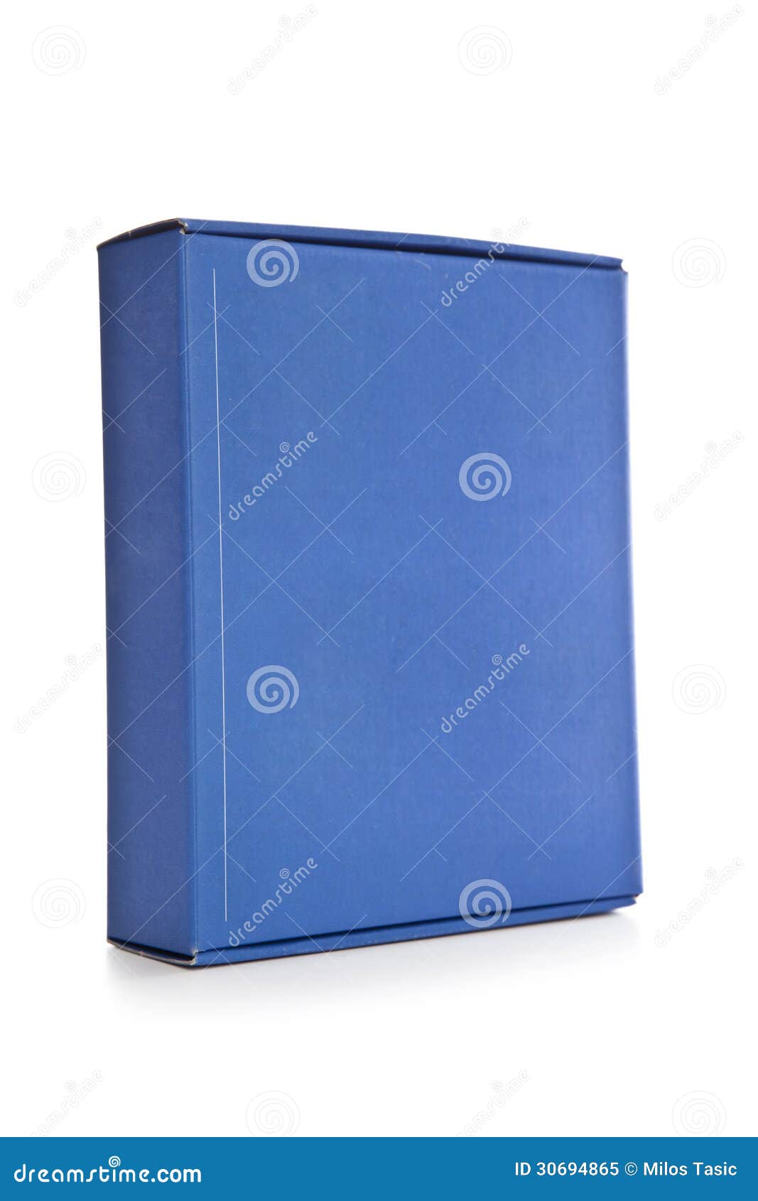 Blue Software Box stock image. Image of isolated, business - 30694865