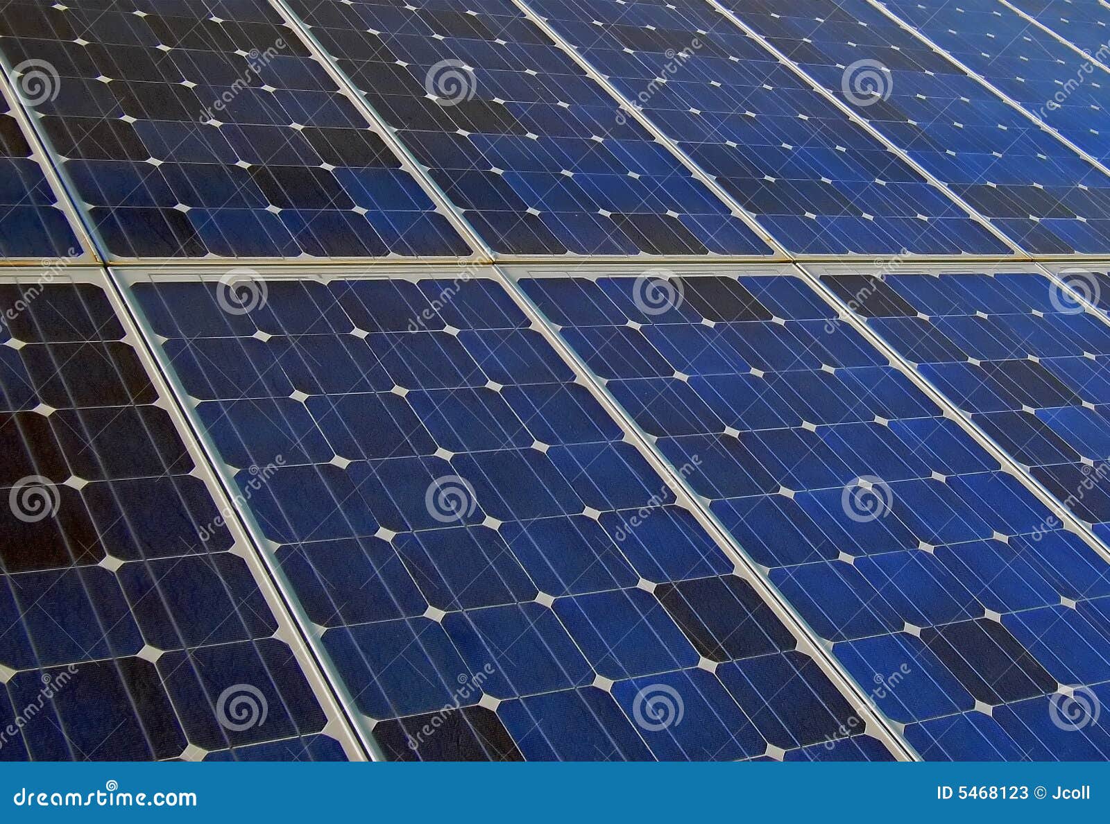 Blue Solar Cells stock image. Image of technology, photovoltaic - 5468123