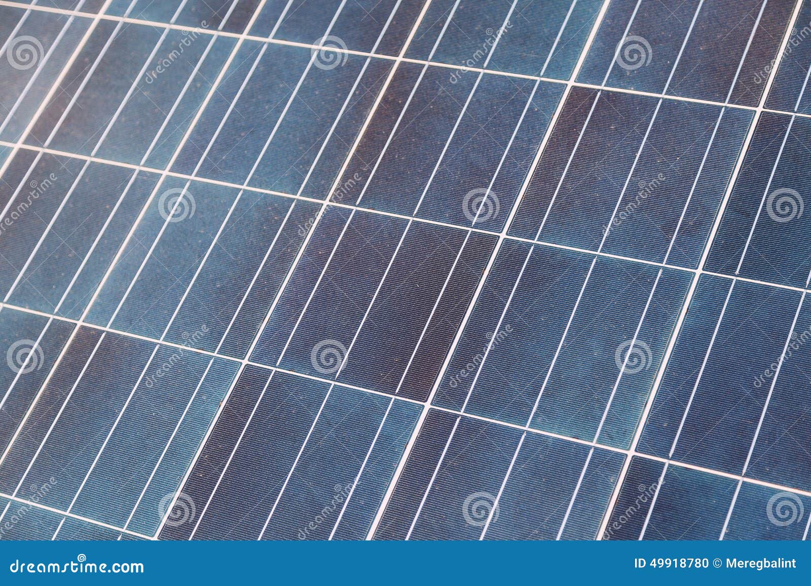 Blue solar panel cell stock photo. Image of solar, economy - 49918780