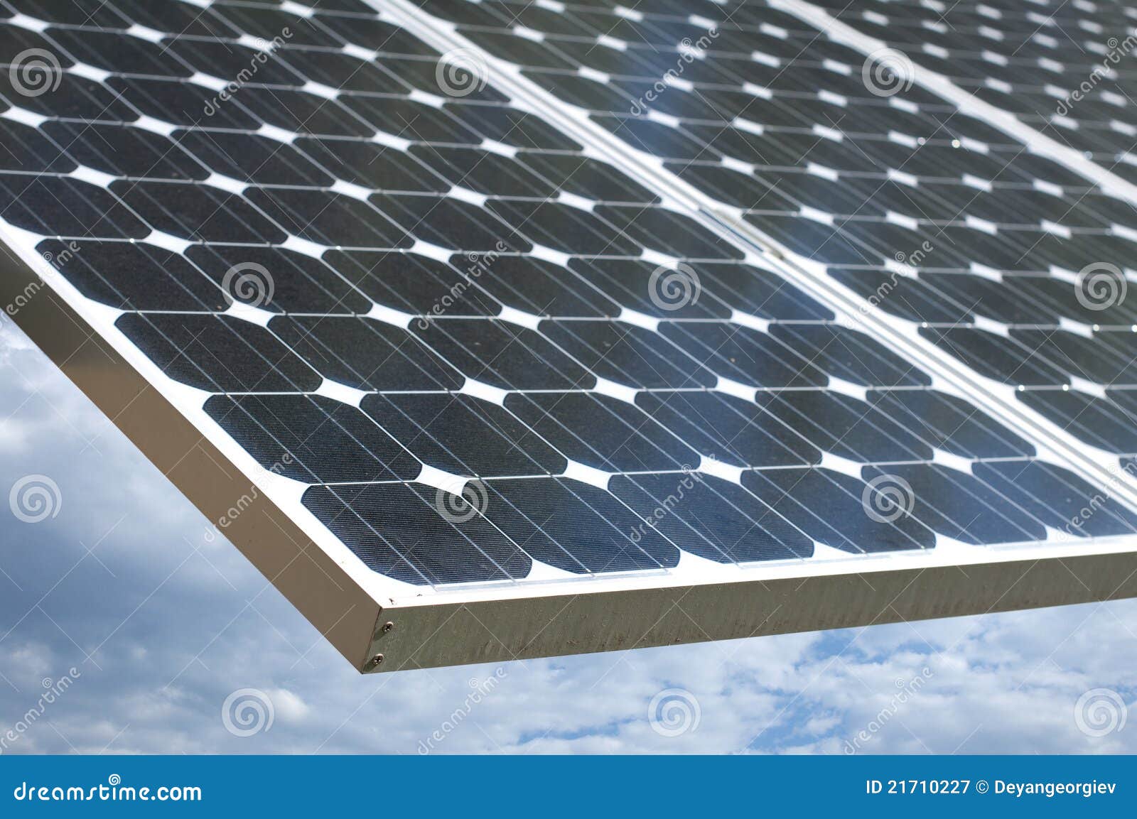 Blue solar Panels stock image. Image of conductors, exterior - 21710227