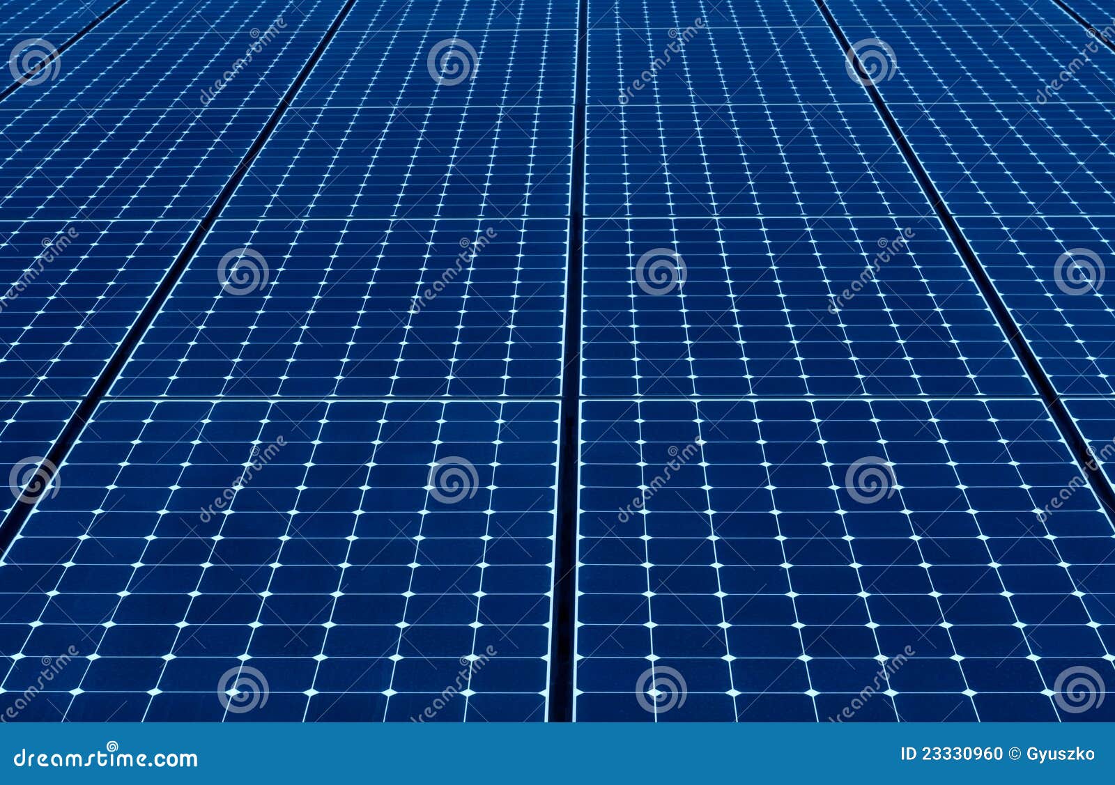 Blue Solar Panels stock photo. Image of copy, alternative - 23330960