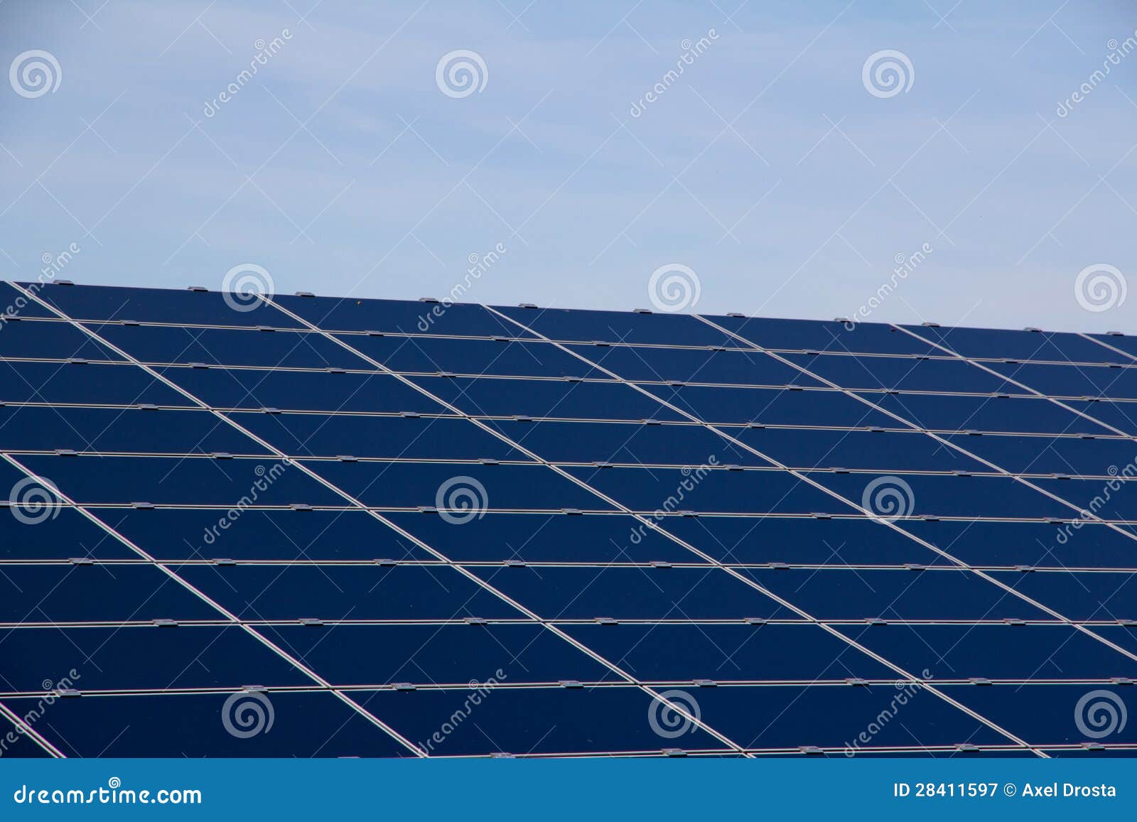 Blue solar panels stock image. Image of details, closeup - 28411597