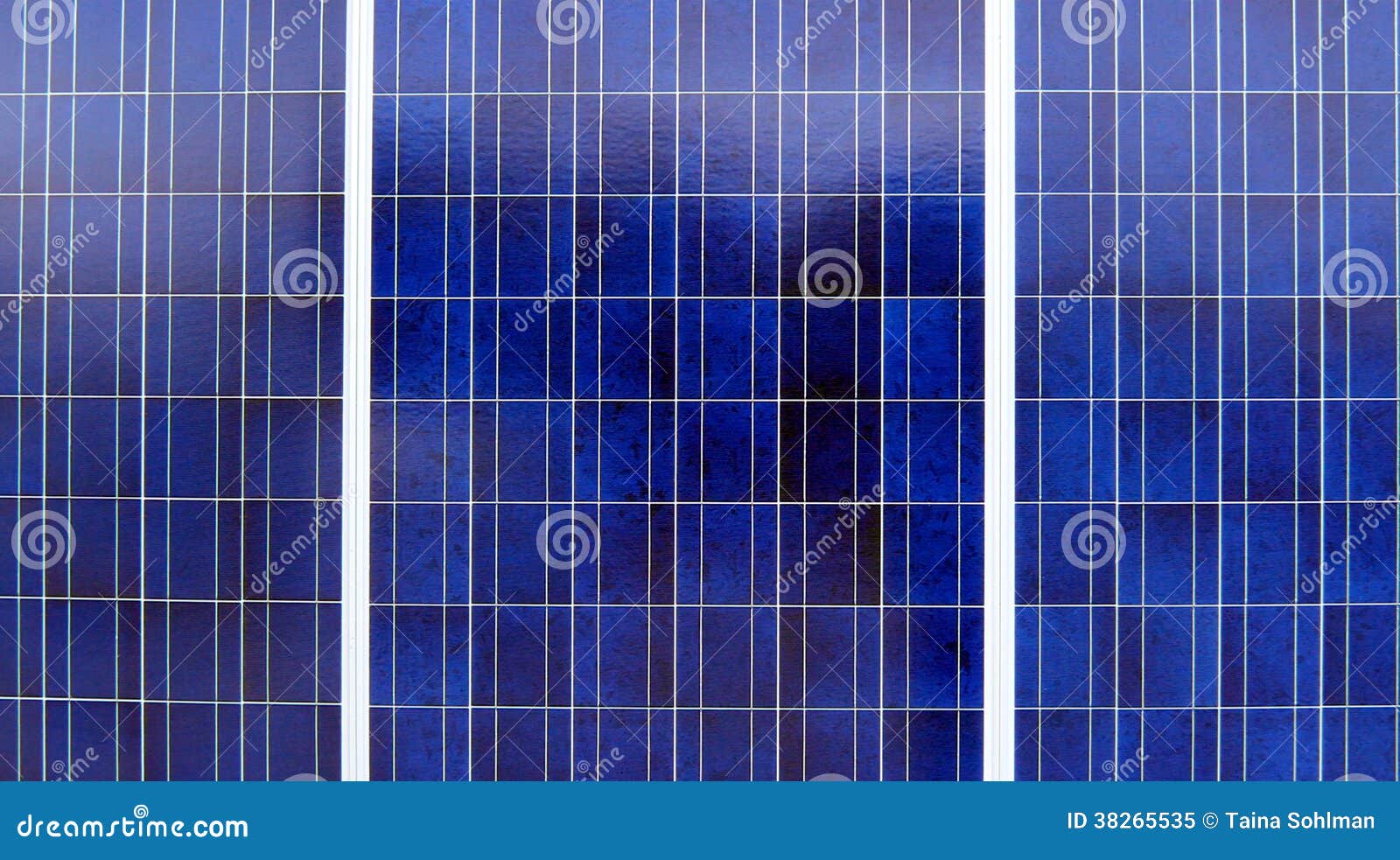 Blue Solar Panels stock image. Image of industry, electrical - 38265535