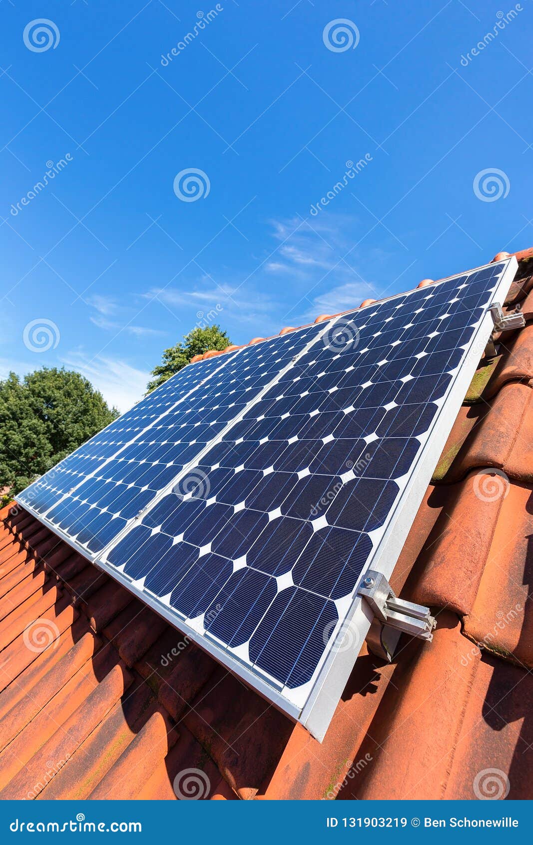 Blue Solar Cell Panels That Shown Its Surface Grid Line And Textures ...