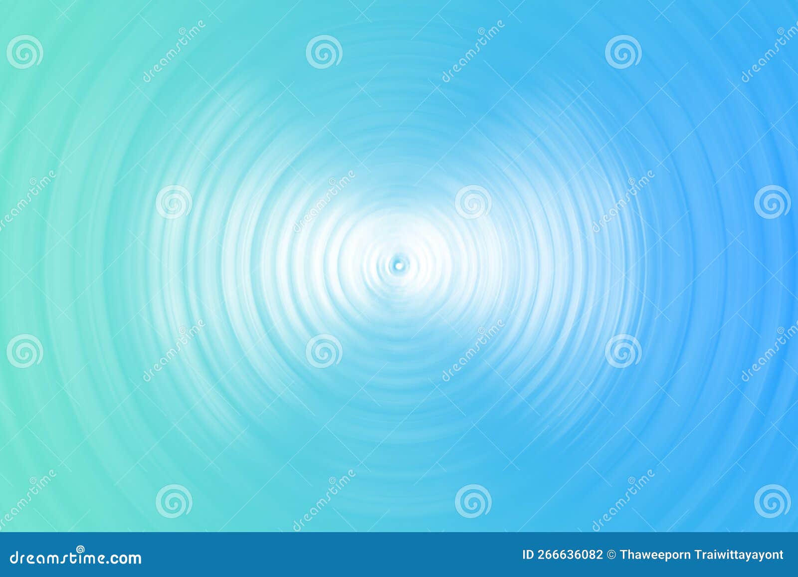 Blue Sound Waves or Water Waves with Light on White Background ...