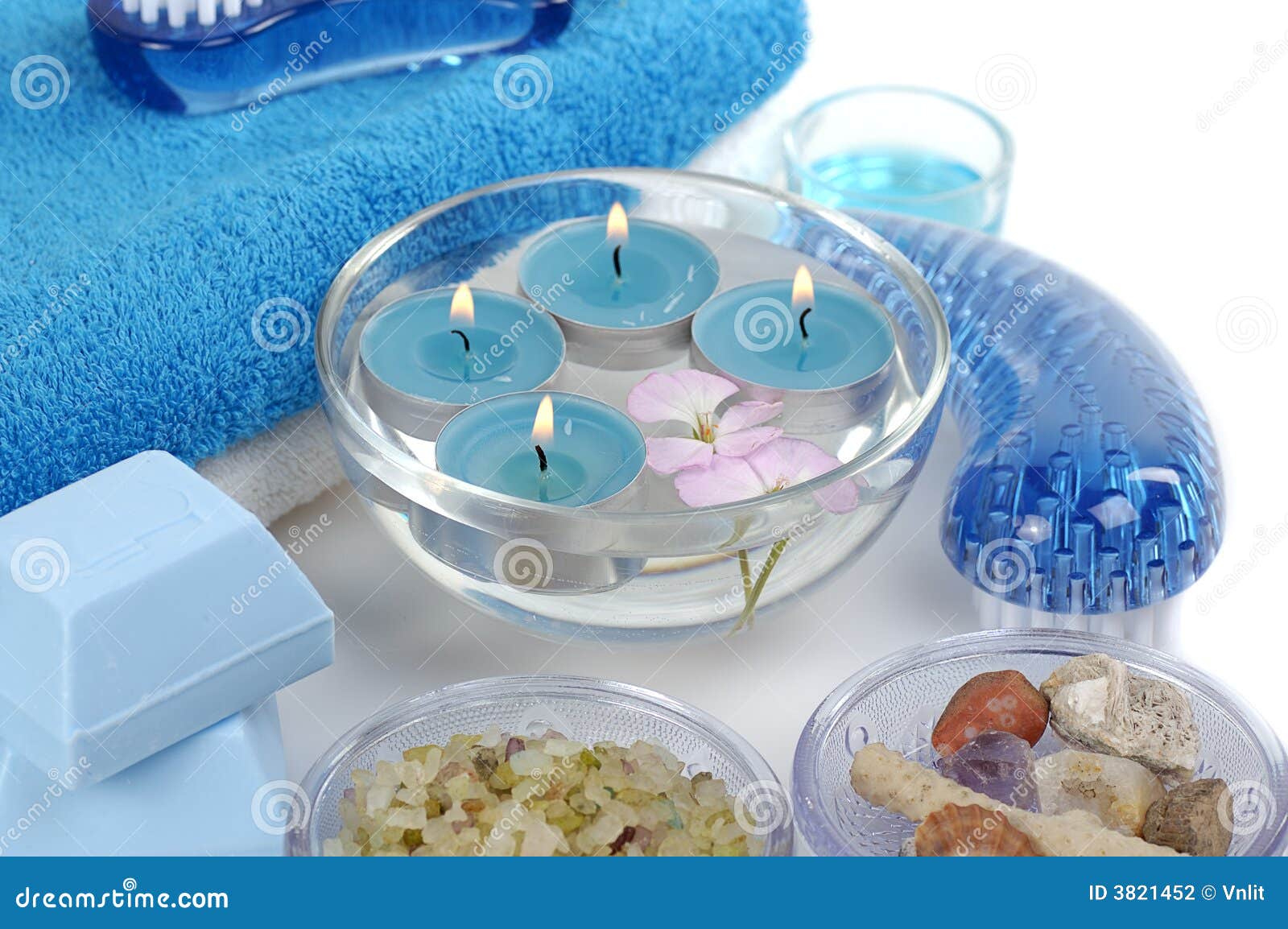 Blue spa stock photo. Image of nature, round, candid, shape - 3821452