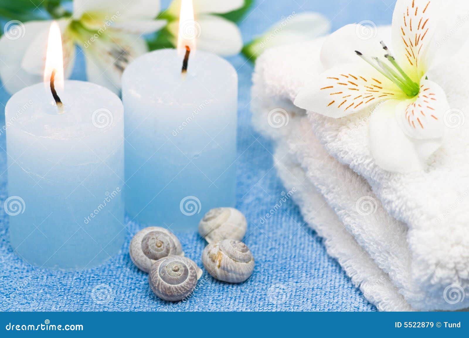 Blue spa stock image. Image of wellness, wellbeing, alternative - 5522879