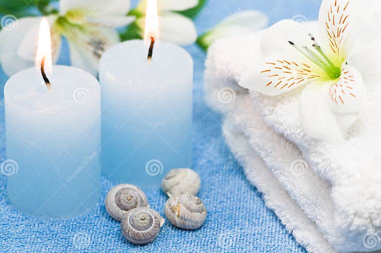 Blue spa stock image. Image of wellness, wellbeing, alternative - 5522879