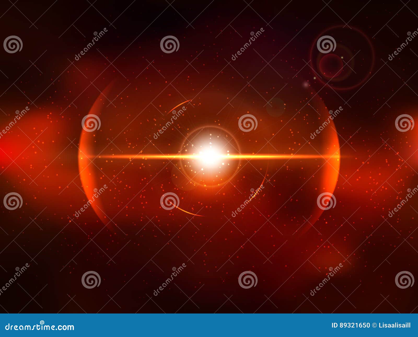Blue Space Explosion, Cosmos Burst Stock Vector - Illustration of galo ...