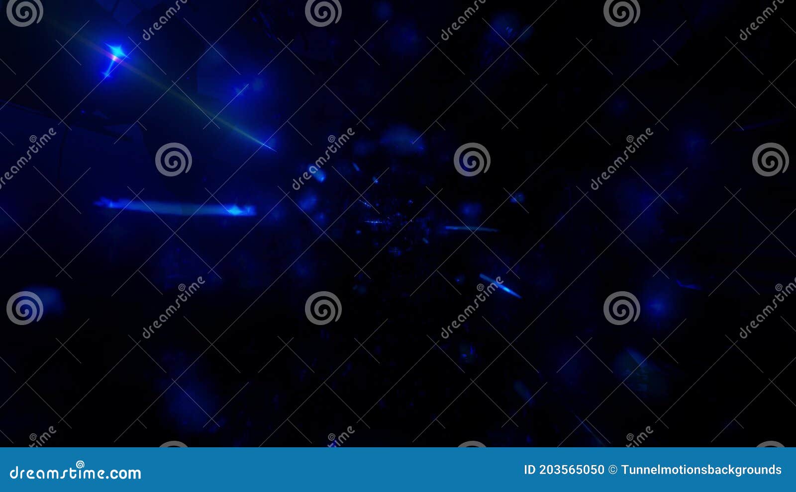 Blue Space Particles Cool 3d Illustration Background Wallpaper Stock ...