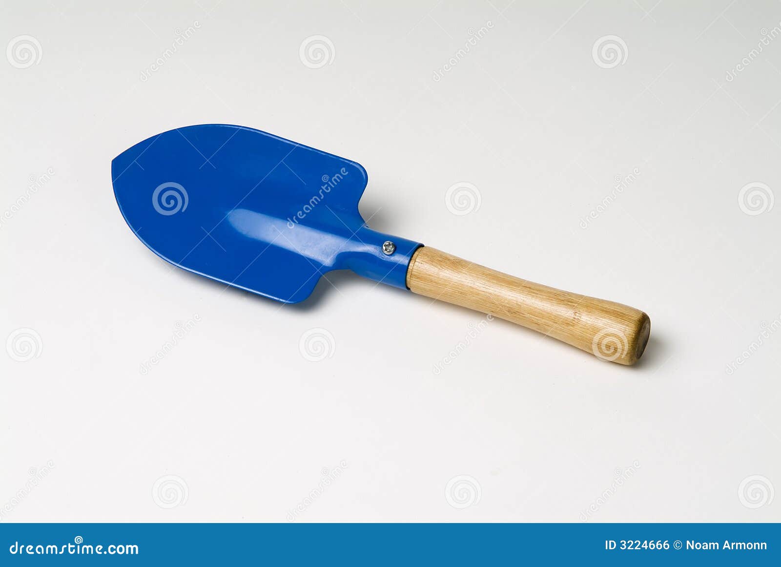 Blue Spade stock photo. Image of education, blue, concepts - 3224666