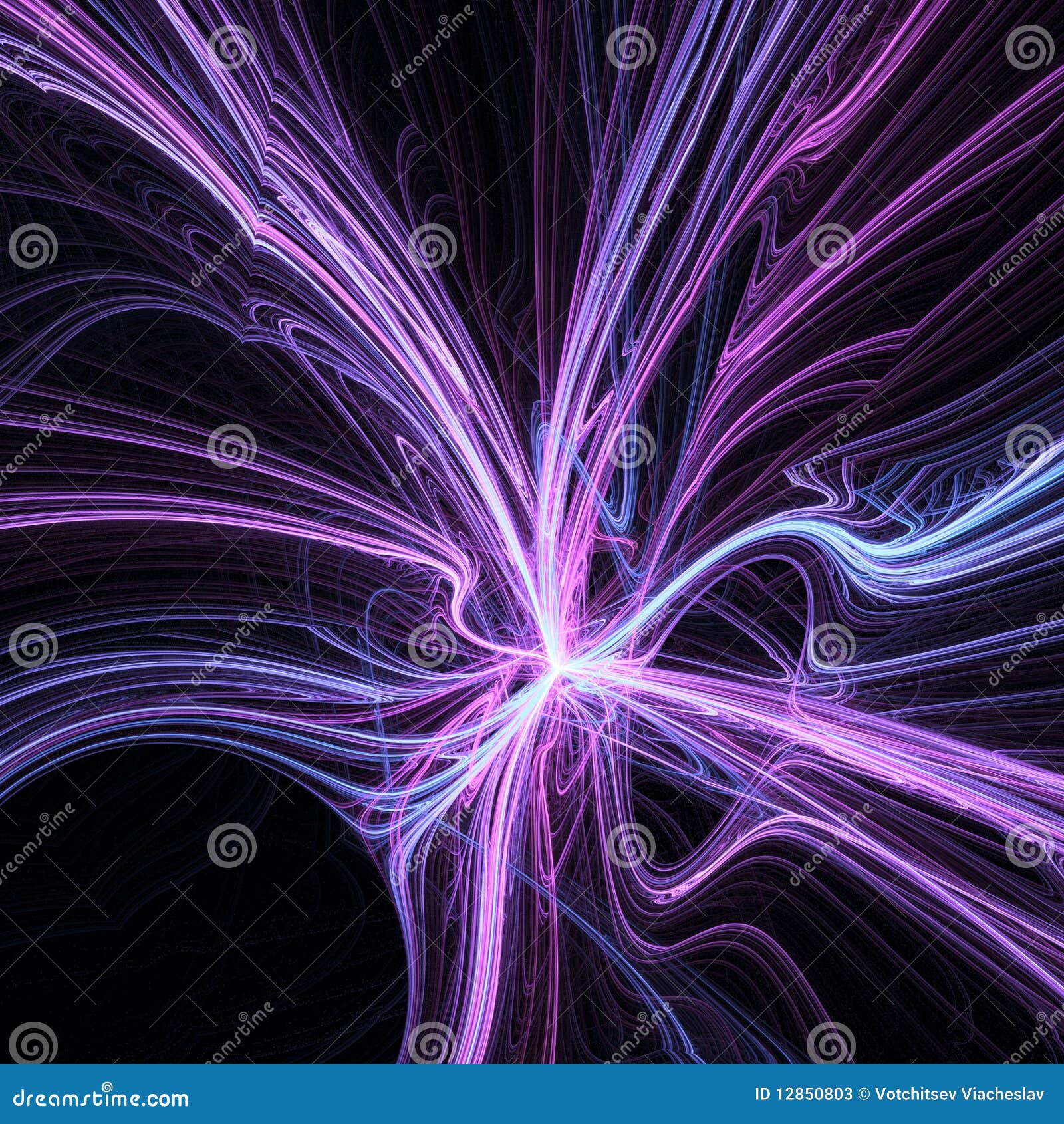 Blue Spark Abstract Background Stock Illustration - Illustration of ...