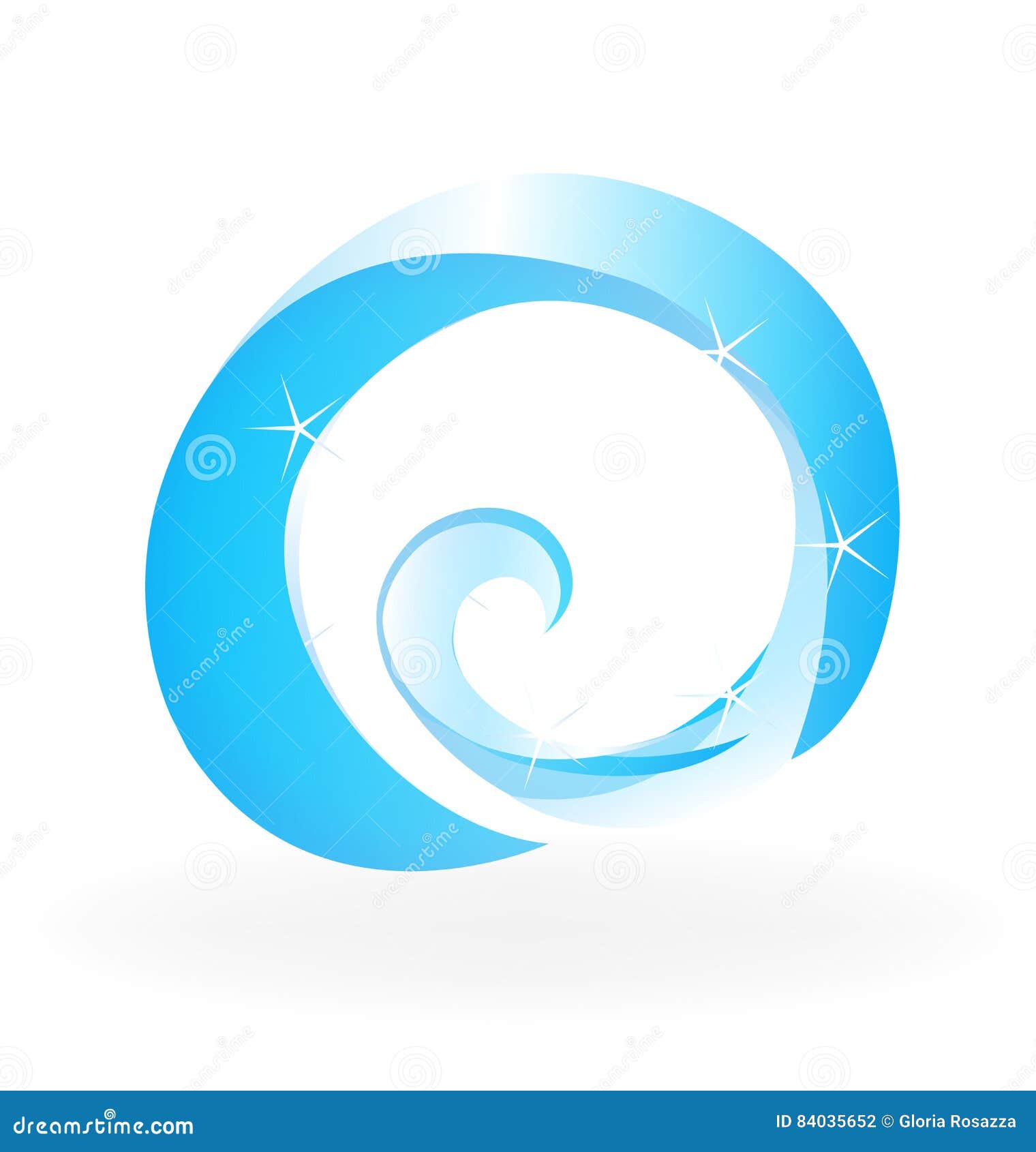 Blue sparkle wave stock vector. Illustration of health - 84035652