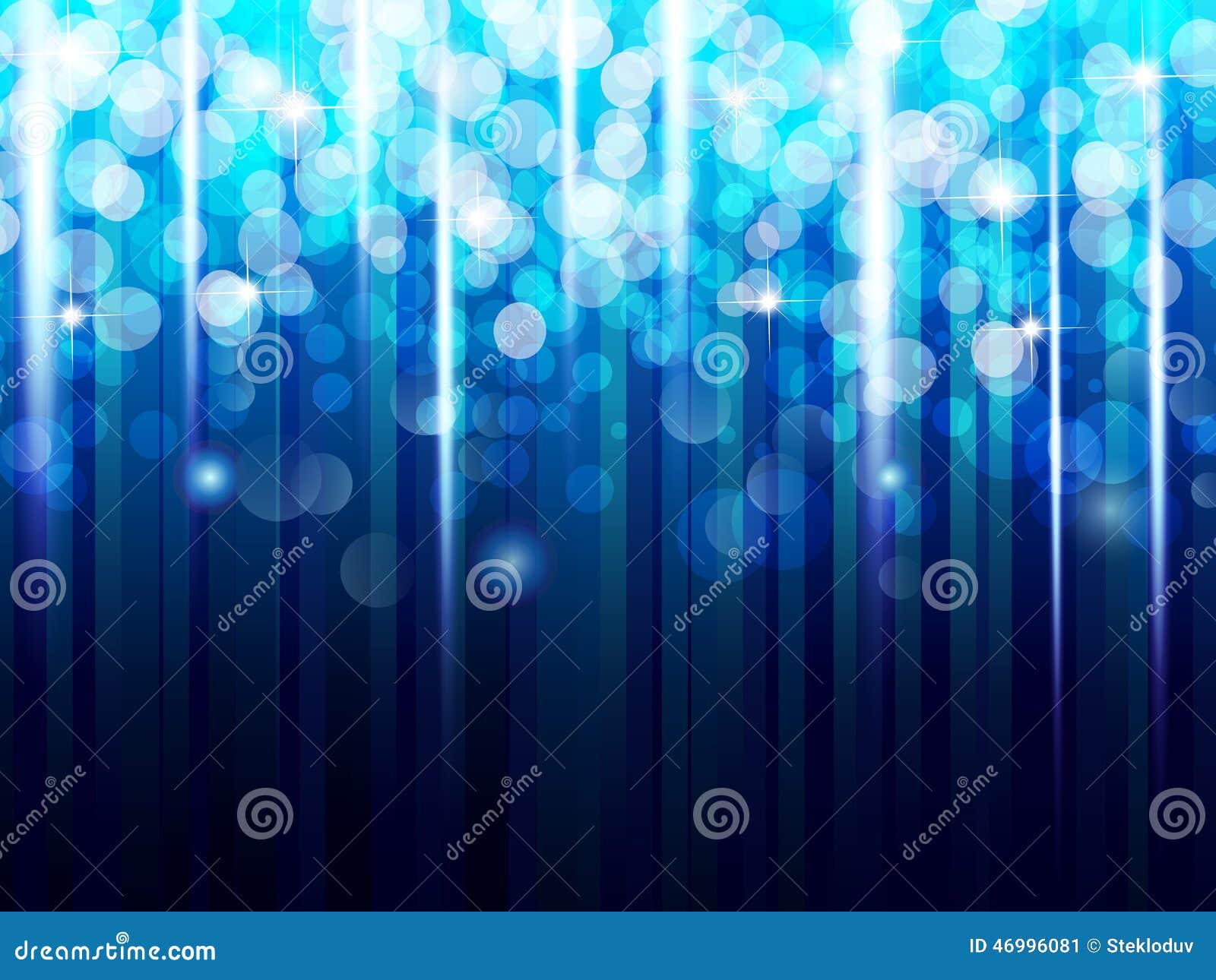 Blue sparkling background stock vector. Illustration of invitation ...