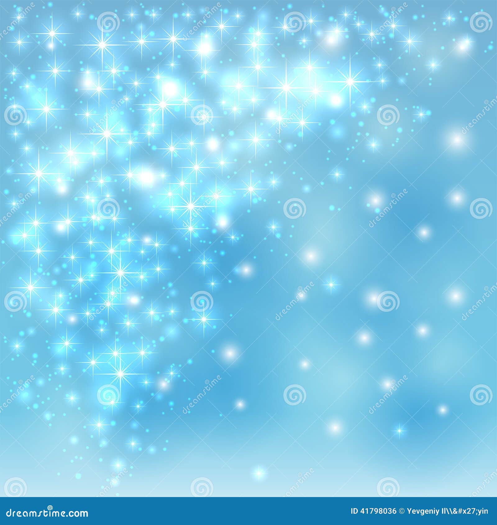 Blue sparkling background stock vector. Illustration of glitter - 41798036
