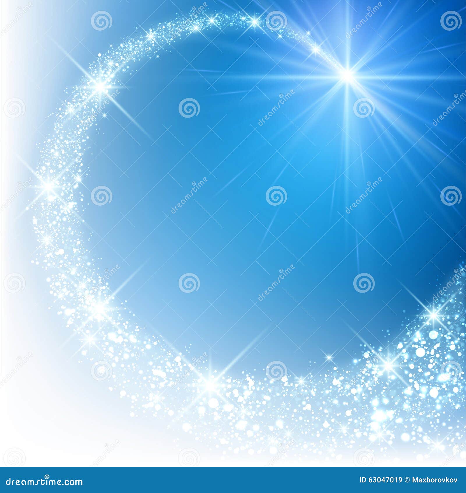 Blue Sparkling Background Stock Image | CartoonDealer.com #28481599