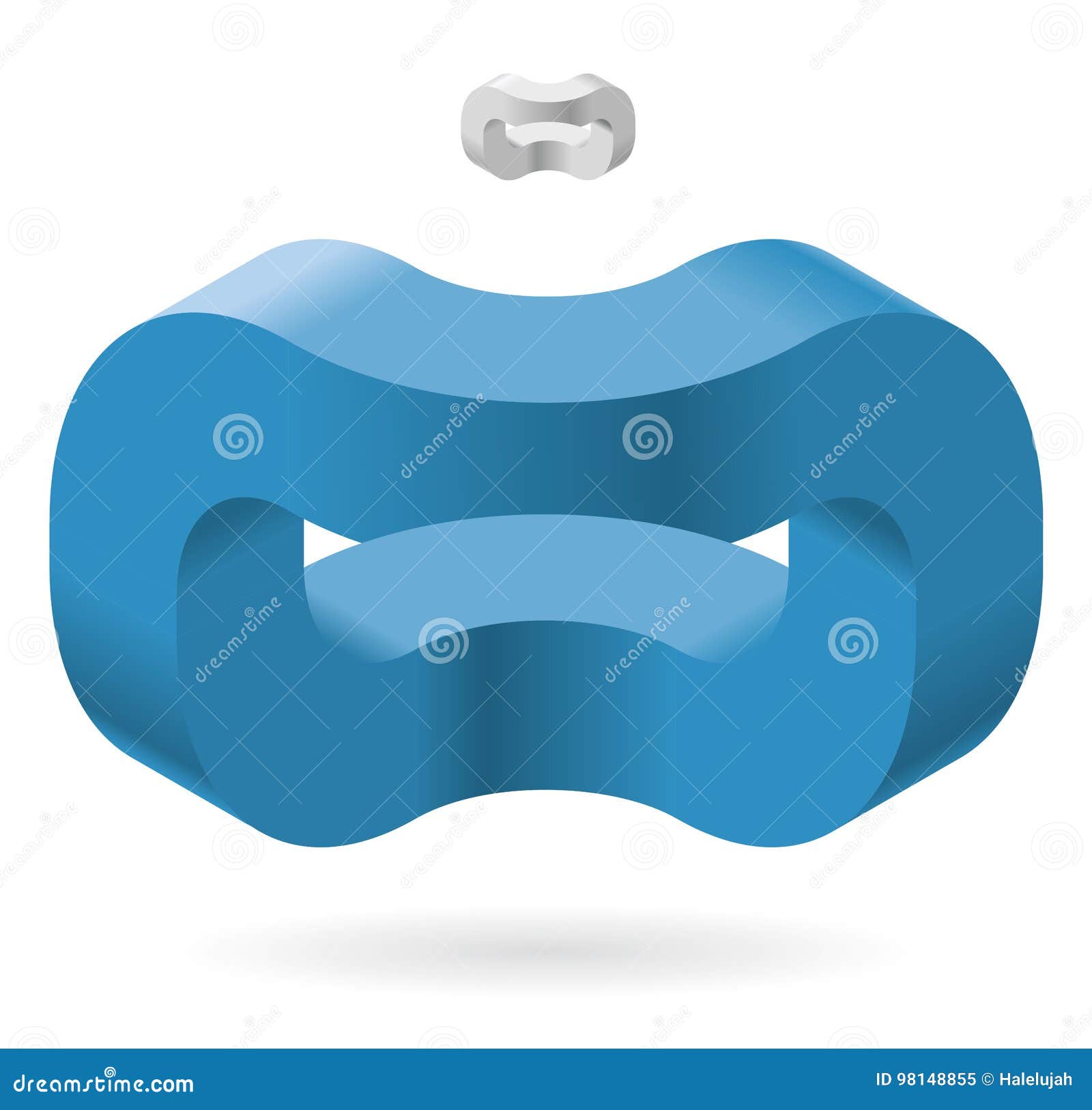 Isometric Arched Shapes, Isolated On Black Background. Cartoon Vector ... Isometric Arched Shapes, Isolated On Black Background. Cartoon Vector ...