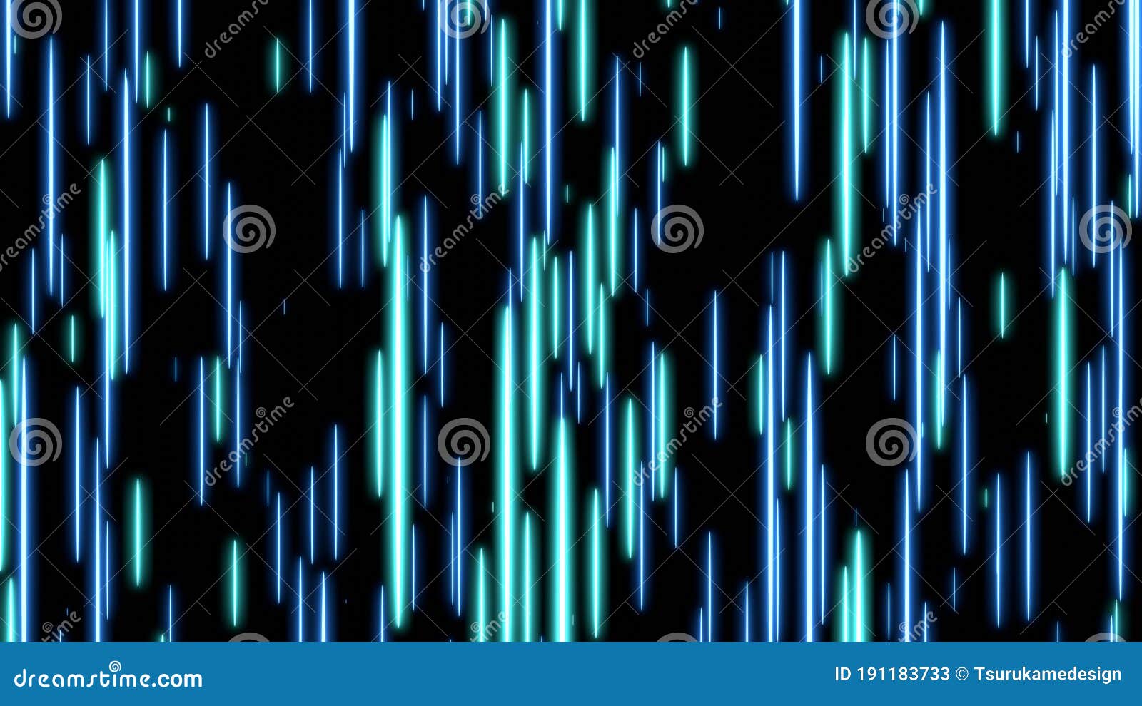 Blue Speed Light Abstract Background. Stock Illustration - Illustration ...