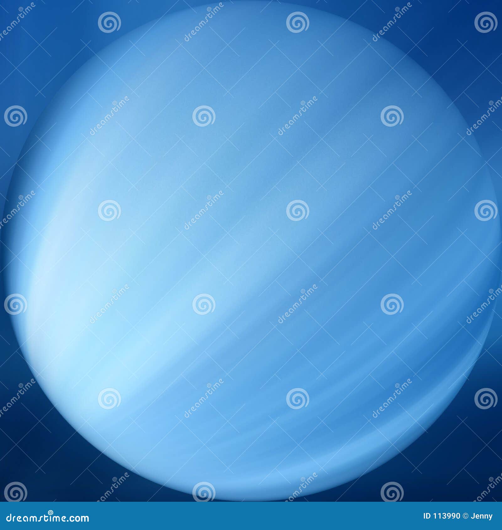 Blue Sphere Picture. Image: 113990