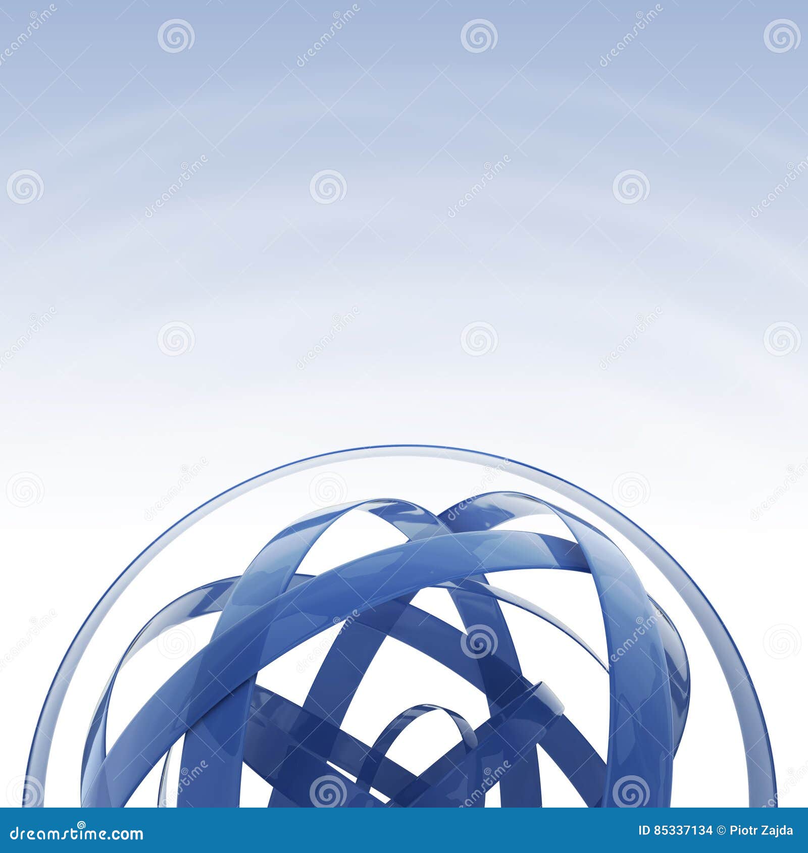 Blue Sphere Background stock illustration. Illustration of circular ...