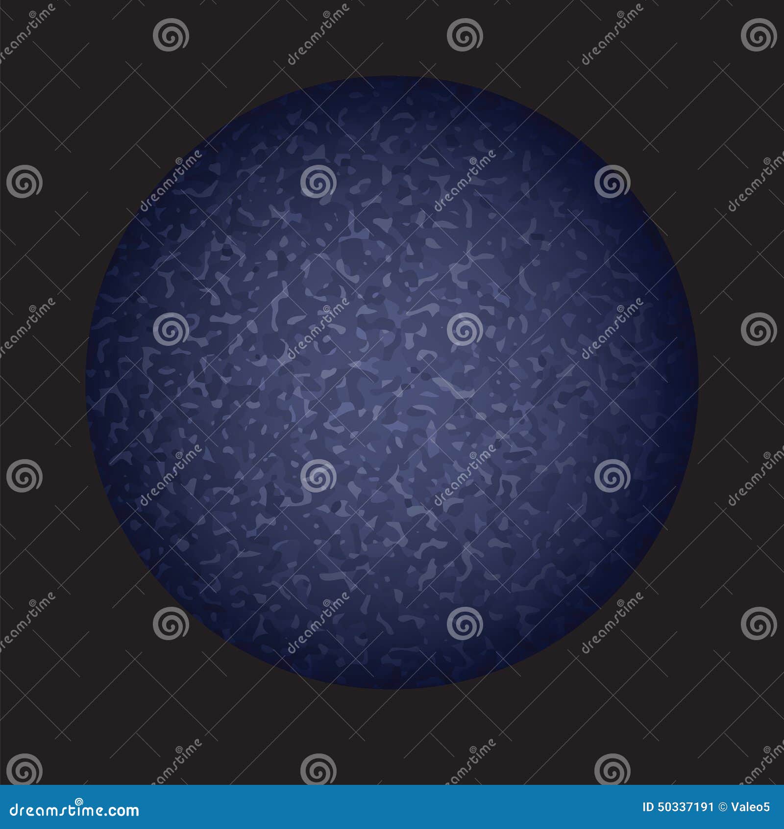 Blue sphere stock vector. Illustration of abstract, click - 50337191