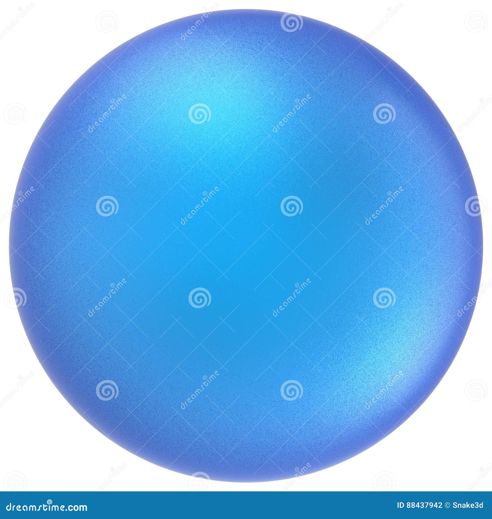 Blue Sphere Round Button Ball Basic Matted Cyan Circle Empty Stock ...