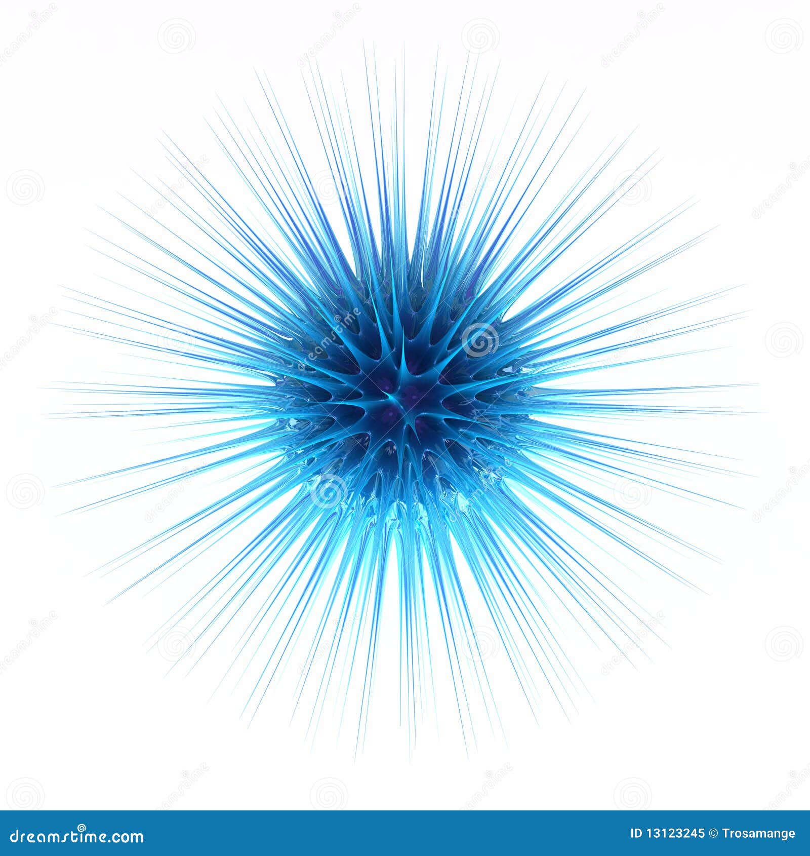 Blue Spiky Background Stock Photography | CartoonDealer.com #62156