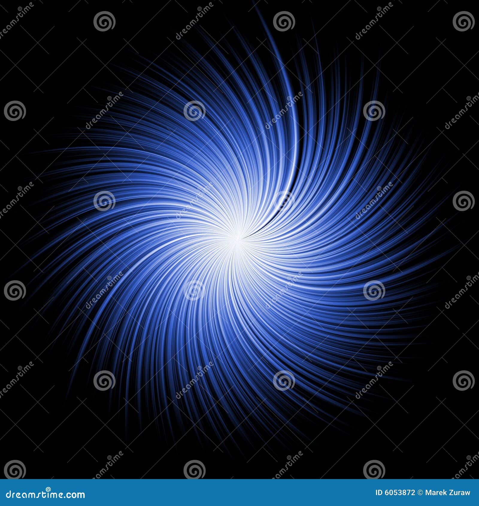 Blue spin stock illustration. Illustration of dynamic - 6053872