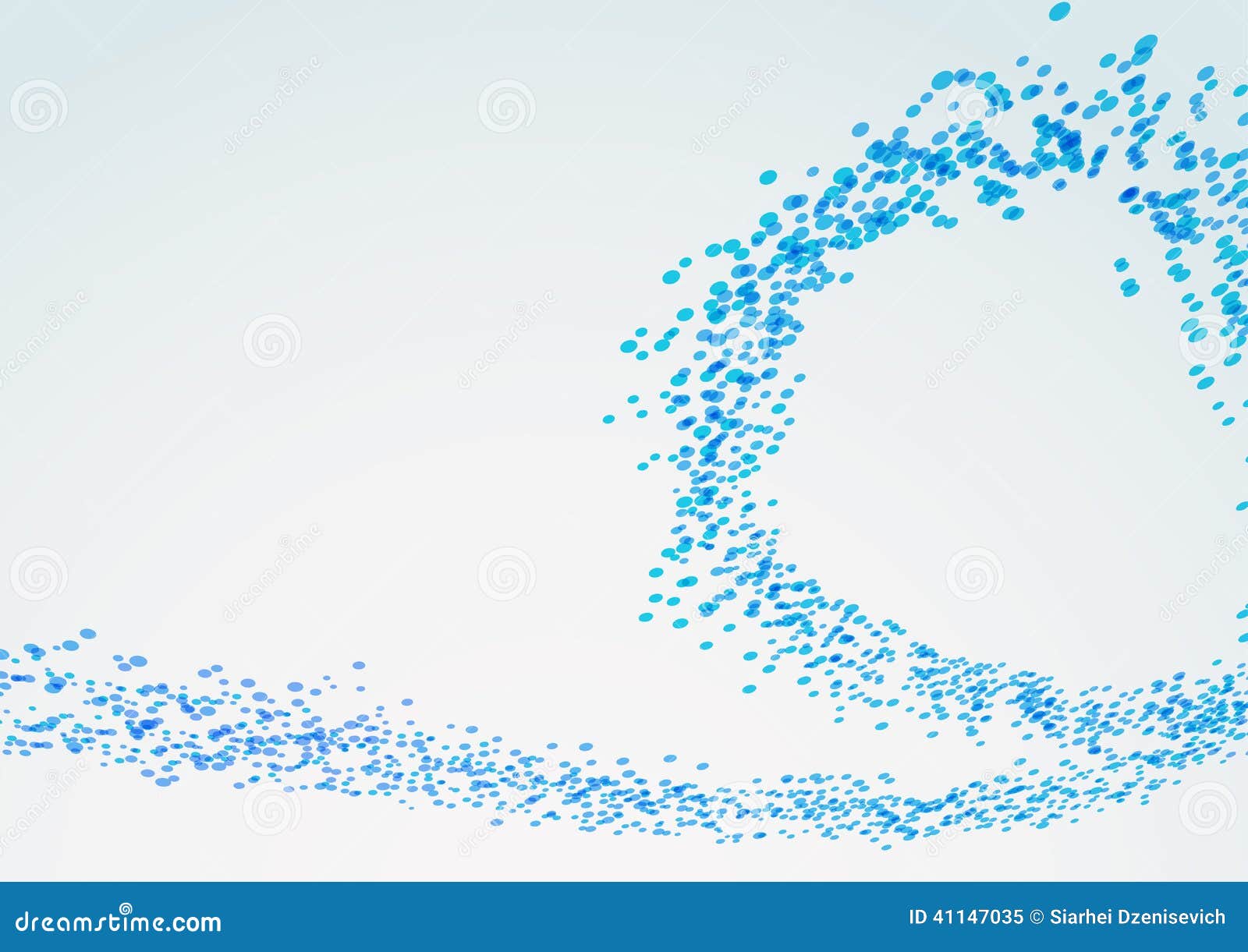 Blue Spiral Twisted Arrow Icon. Process Flow Scheme. Concept Vector ...