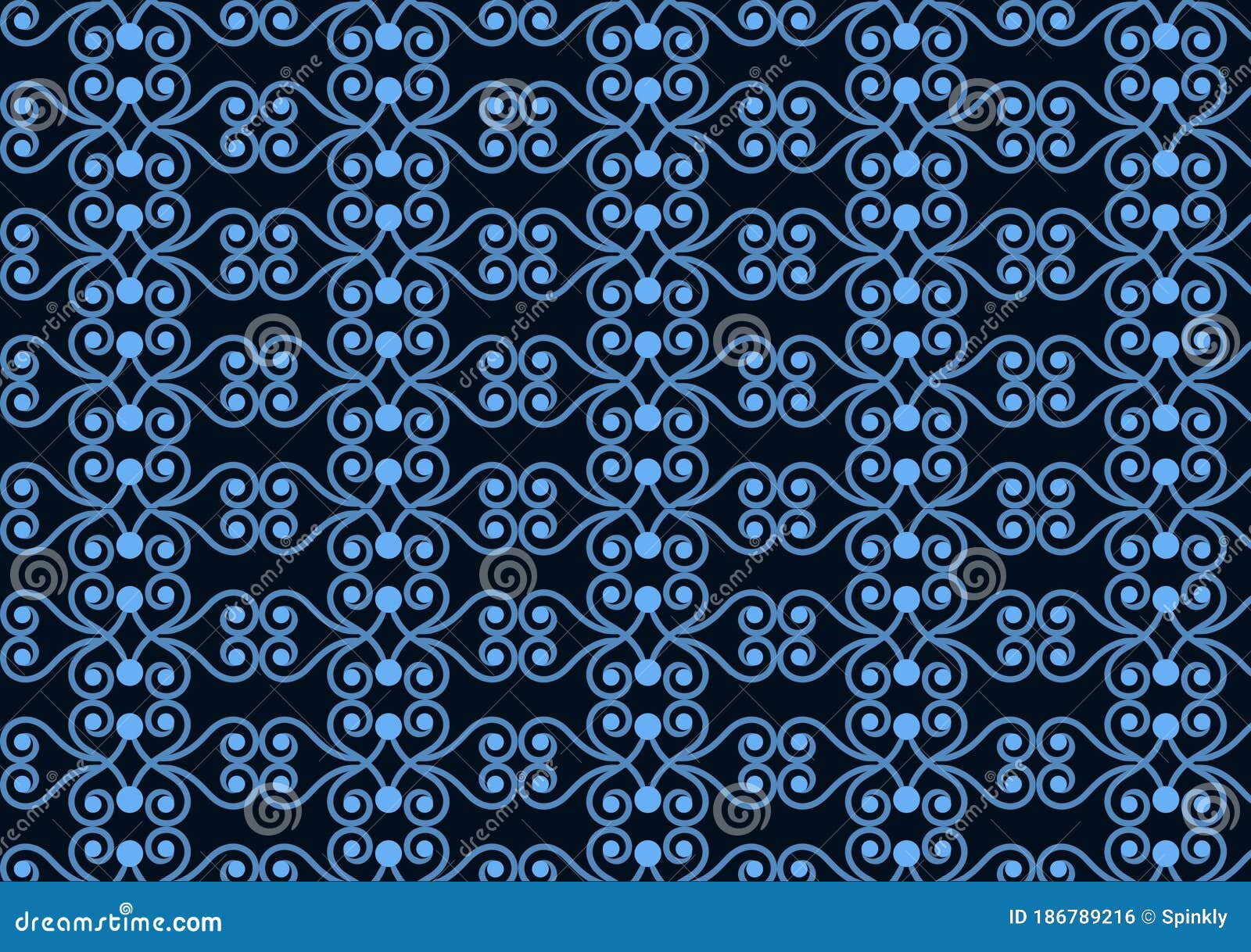 Blue Spiral Pattern Wallpaper for Use with Design Layouts Stock ...