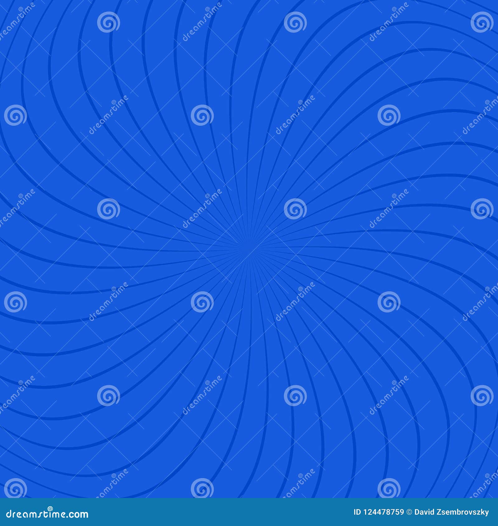 Blue Spiral Ray Background Design - Vector Illustration Stock Vector ...