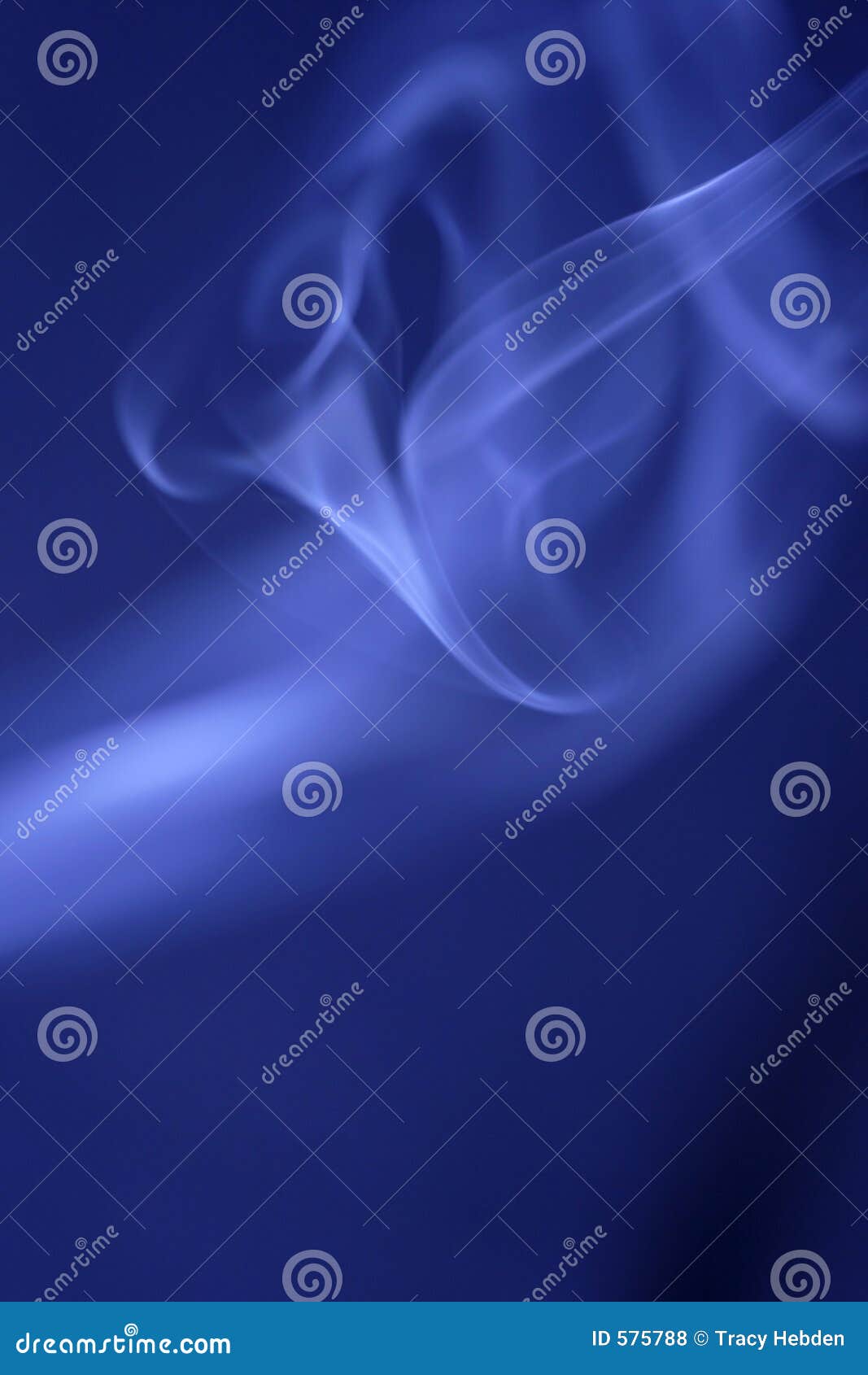 Blue spirit stock photo. Image of curve, grace, smoke, swirl - 575788