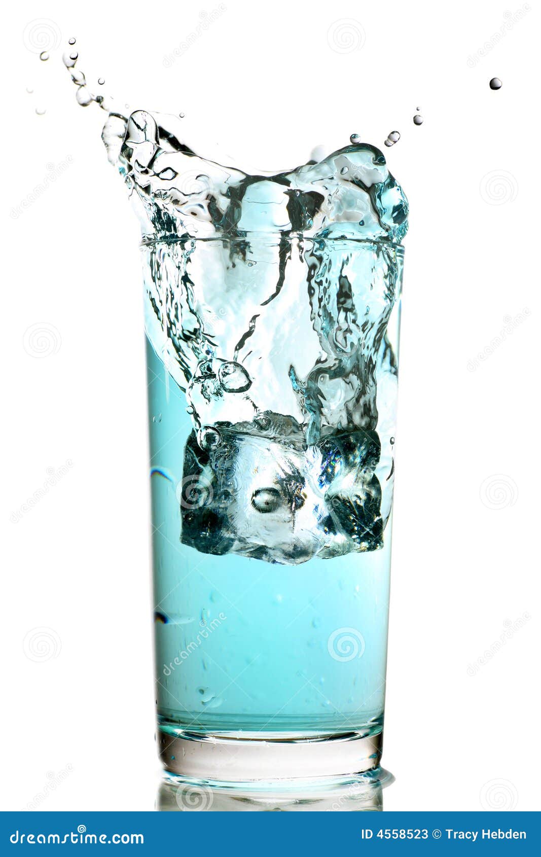 Blue splash stock image. Image of droplet, freshness, drink - 4558523