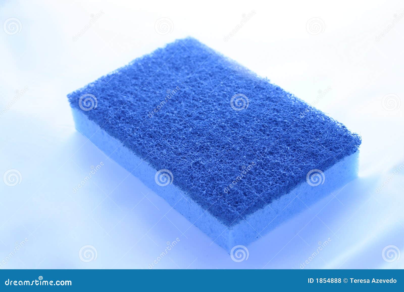 Blue Sponge Royalty Free Stock Photos - Image: 1854888
