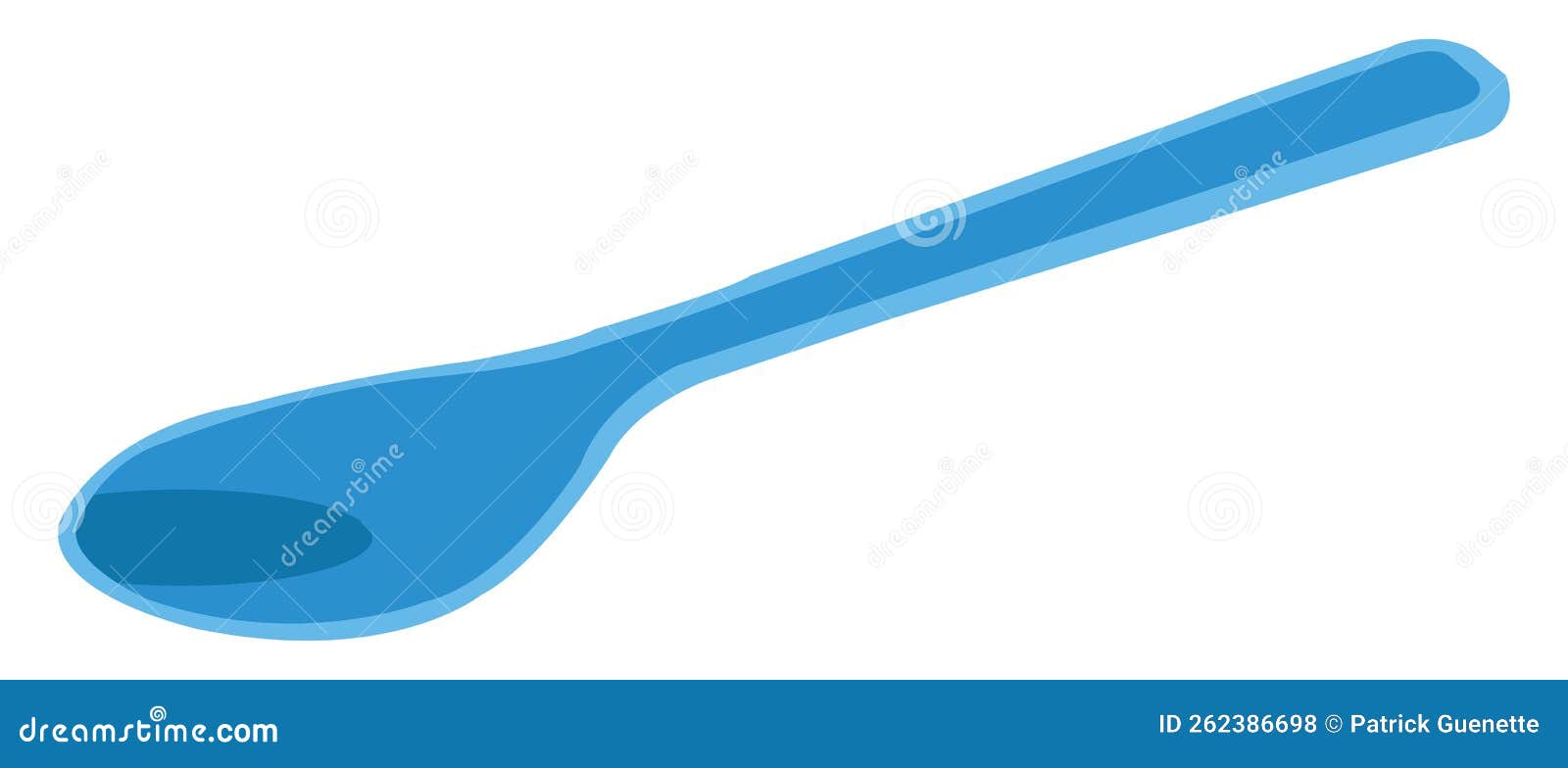 Blue Spoon Illustration In The Style Of Steve Sack | CartoonDealer.com ...