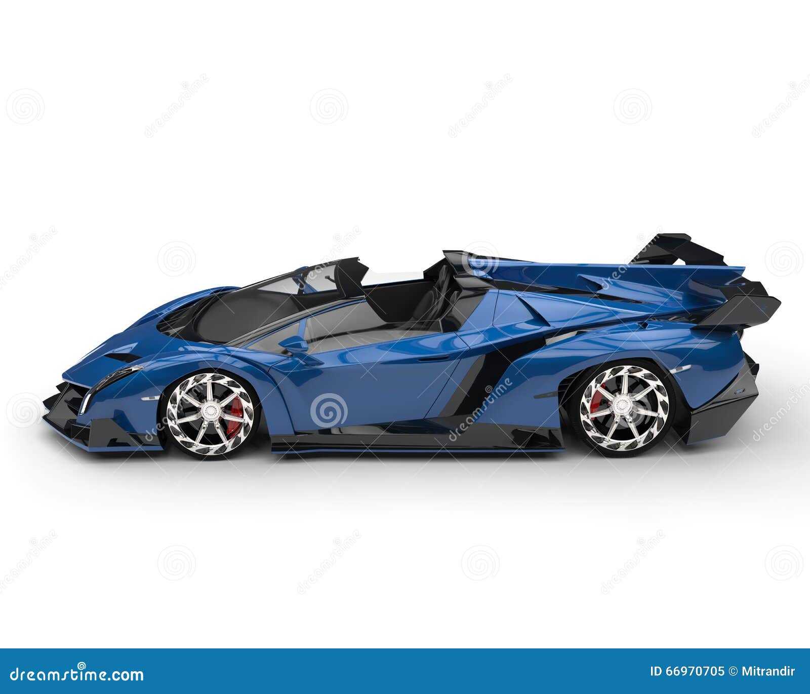 Sports Supercar's Rear, Tires Gripping The Track, As It Accelerates ...