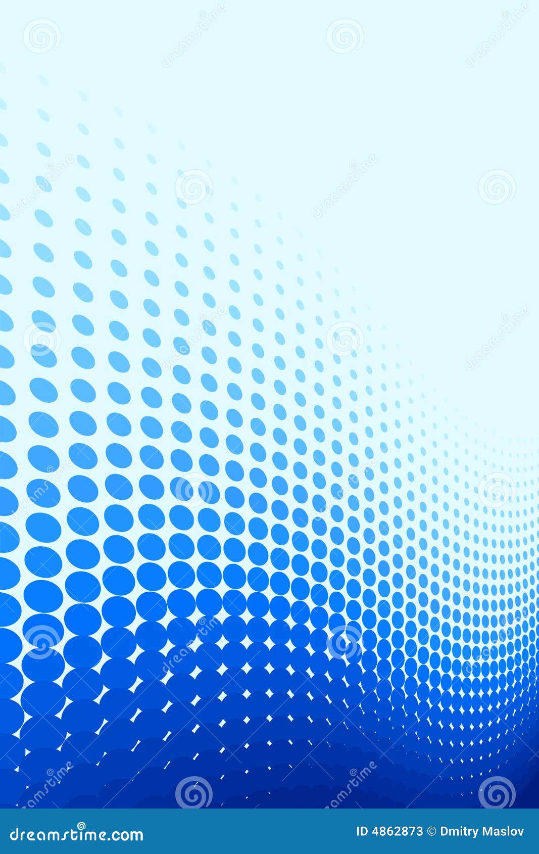 Blue Spot Pattern stock vector. Illustration of decoration - 4862873