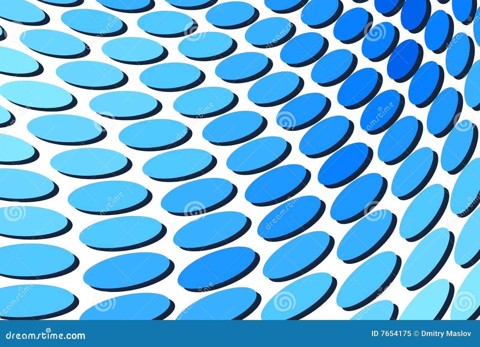 Blue Spot Pattern stock vector. Illustration of decoration - 7654175