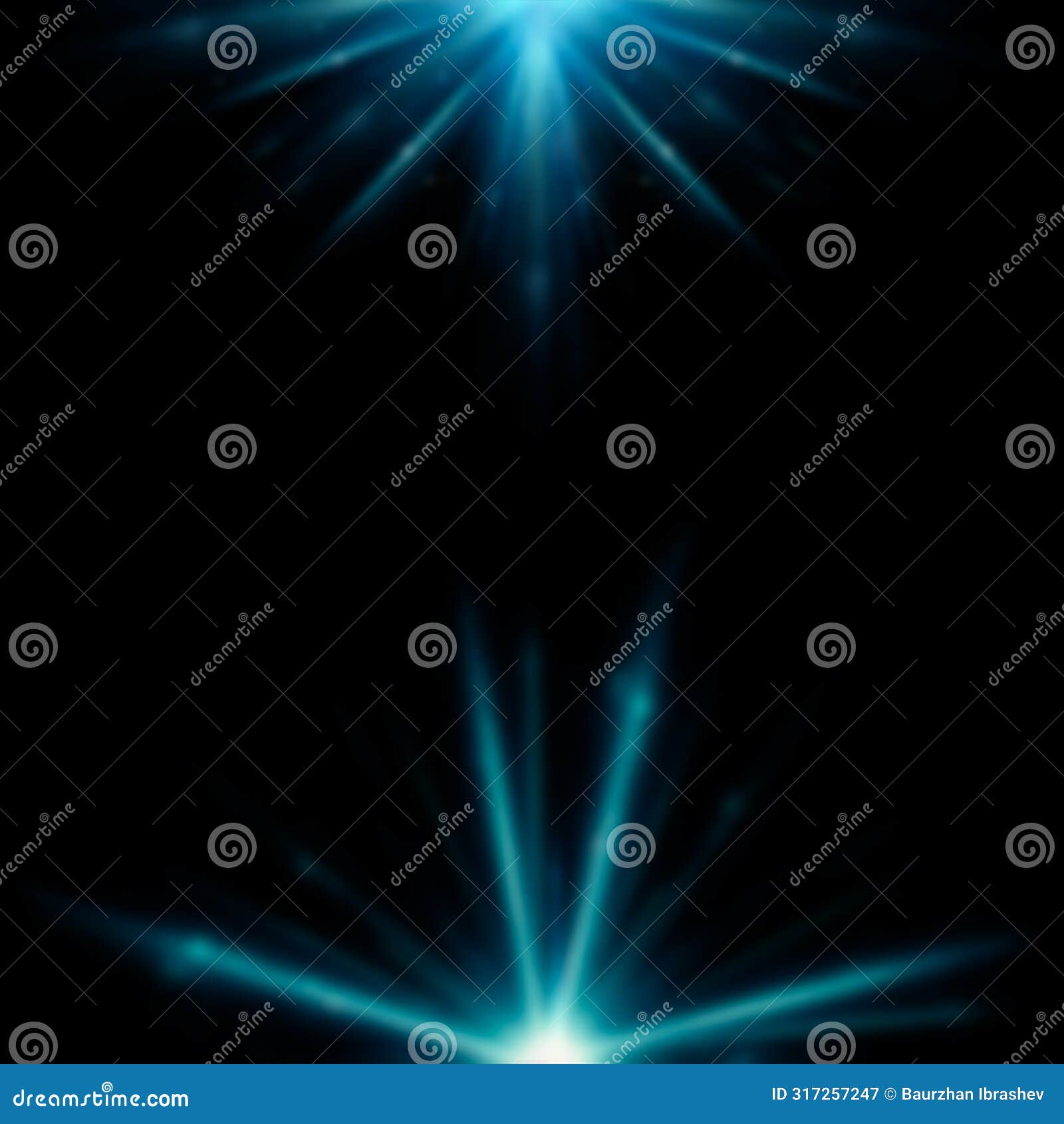 Blue Spotlight, Abstract Background with Shimmering Light Ray Stock ...