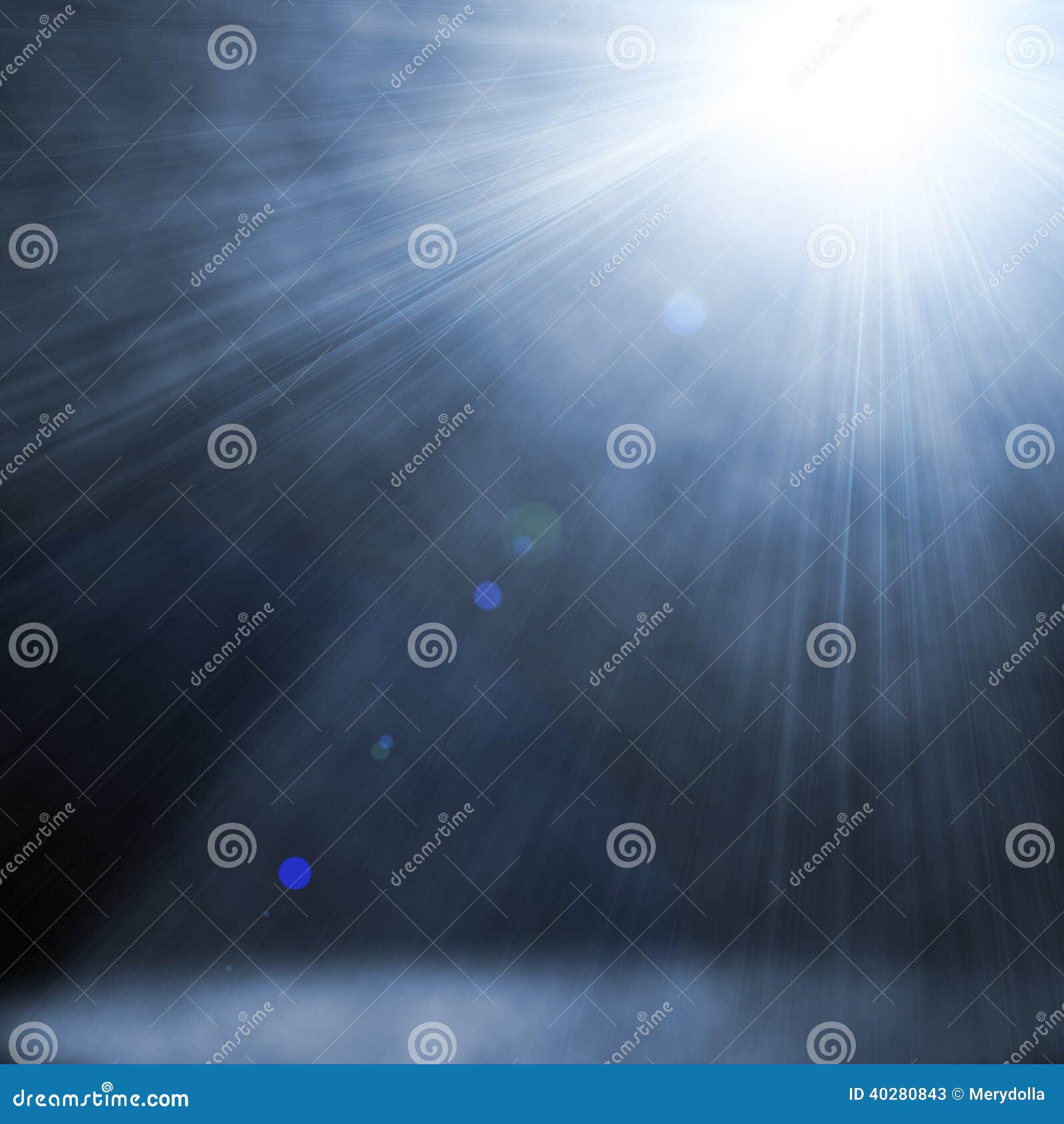 Blue spotlight stock image. Image of empty, glitter, dark - 40280843