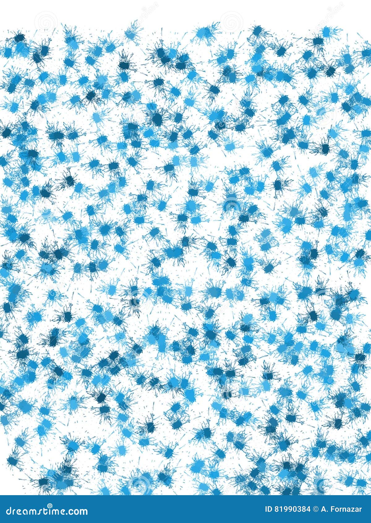 Blue spots stock illustration. Illustration of used, sitting - 81990384