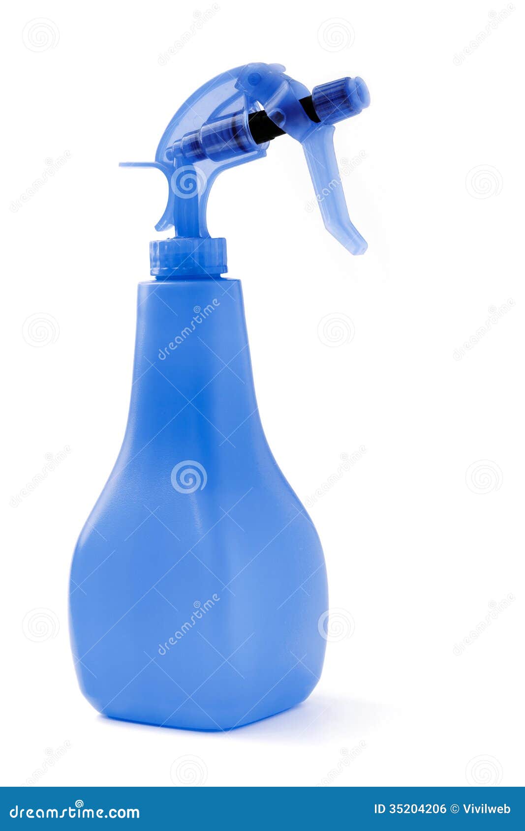 Blue sprayer stock photo. Image of atomizer, garden, flowing - 35204206