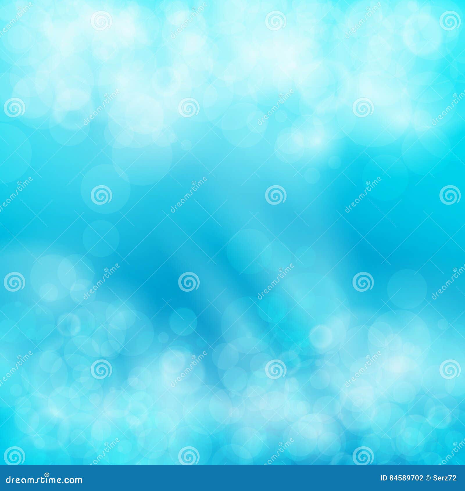 Blue Spring Bokeh Background Stock Vector - Illustration of environment ...