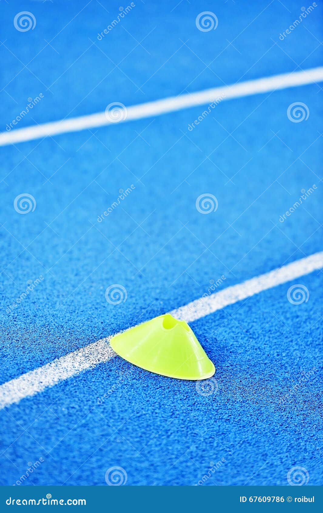 Blue sprint track stock photo. Image of concept, runner - 67609786