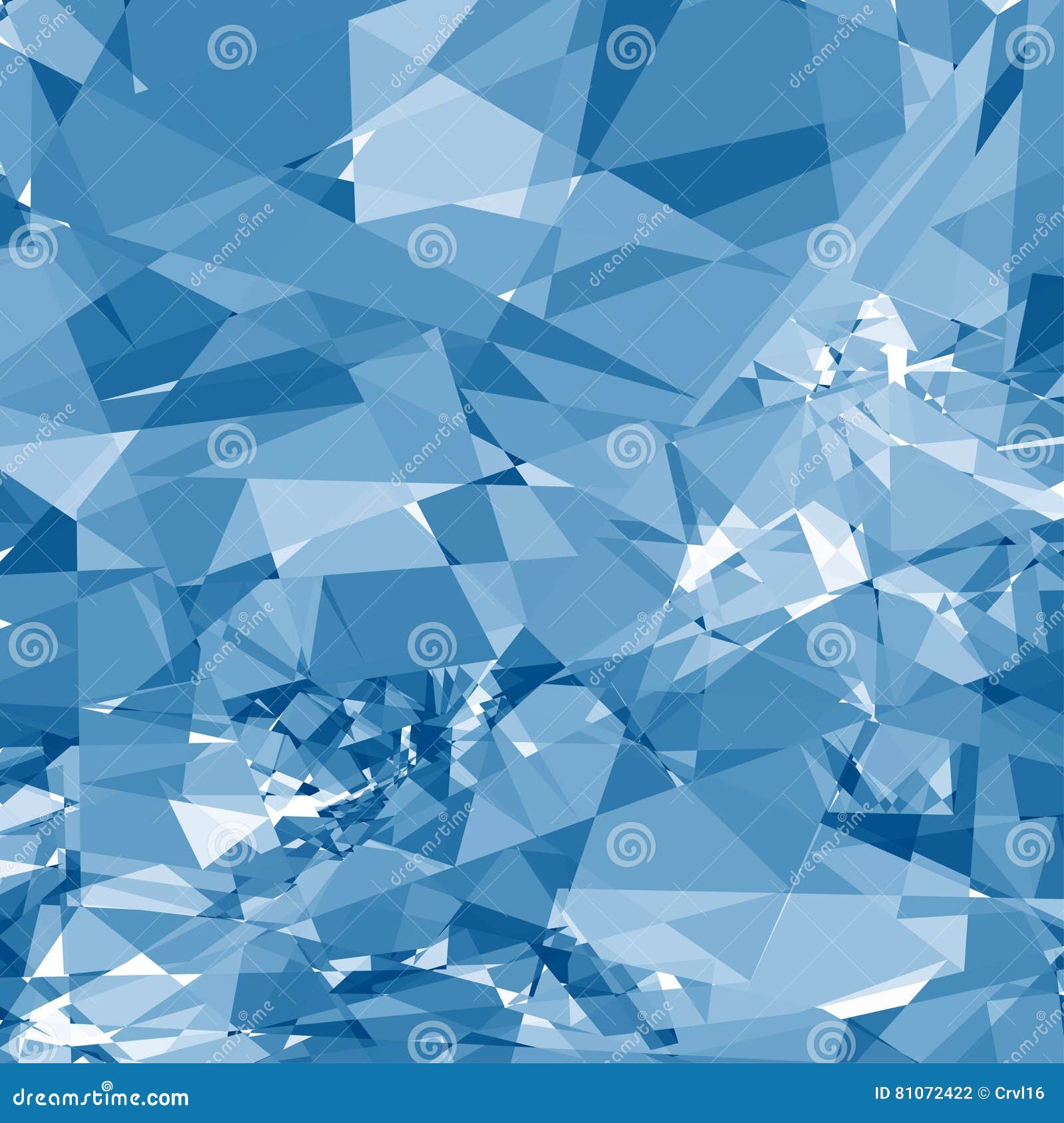Blue Square Abstract Background Stock Vector - Illustration of ...
