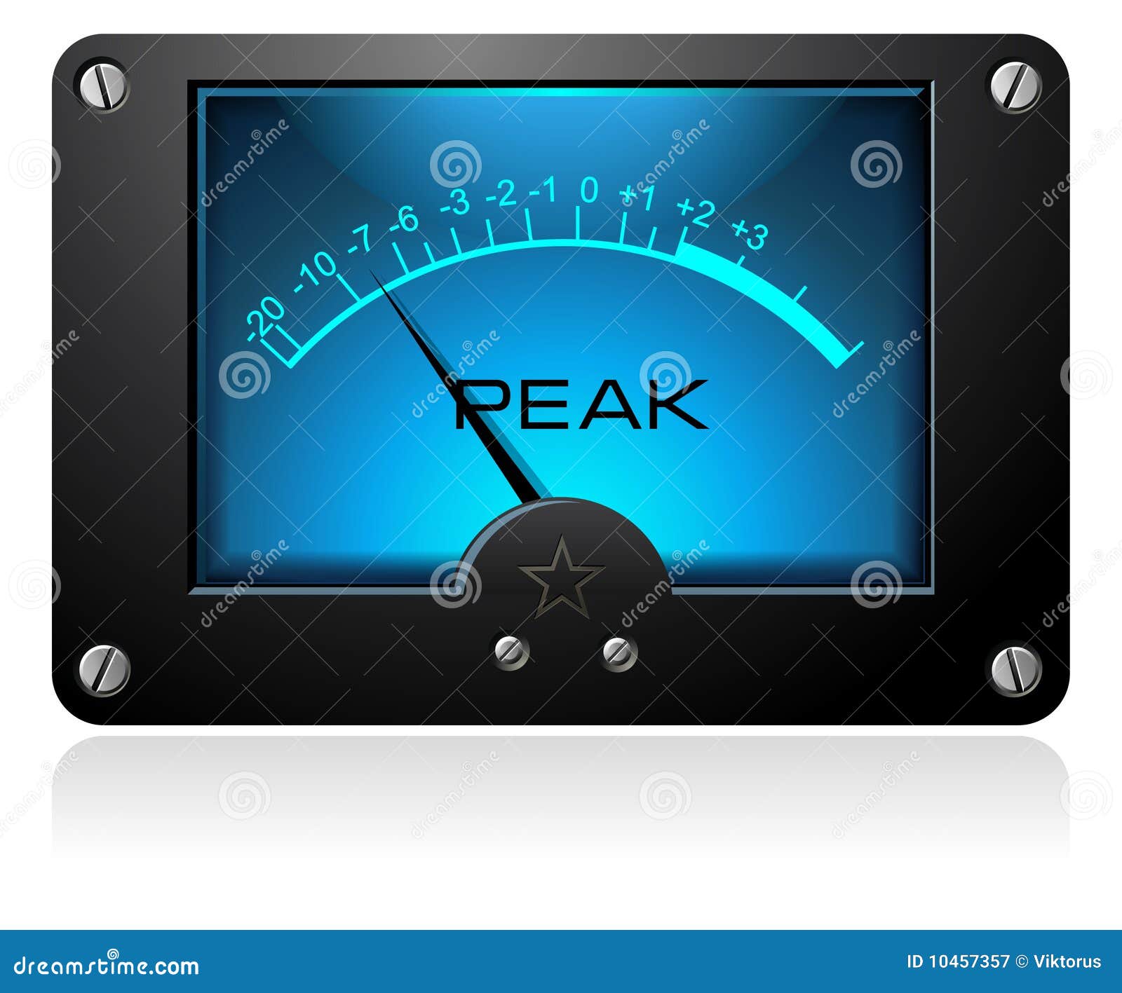 Decibel Meter Scale Icon. Gauge Sound Symbol. Sign Volume Amplifier, Db ...